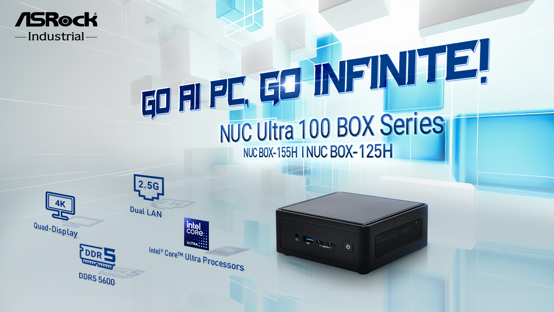 ASRock Industrial - NUC BOX-155H